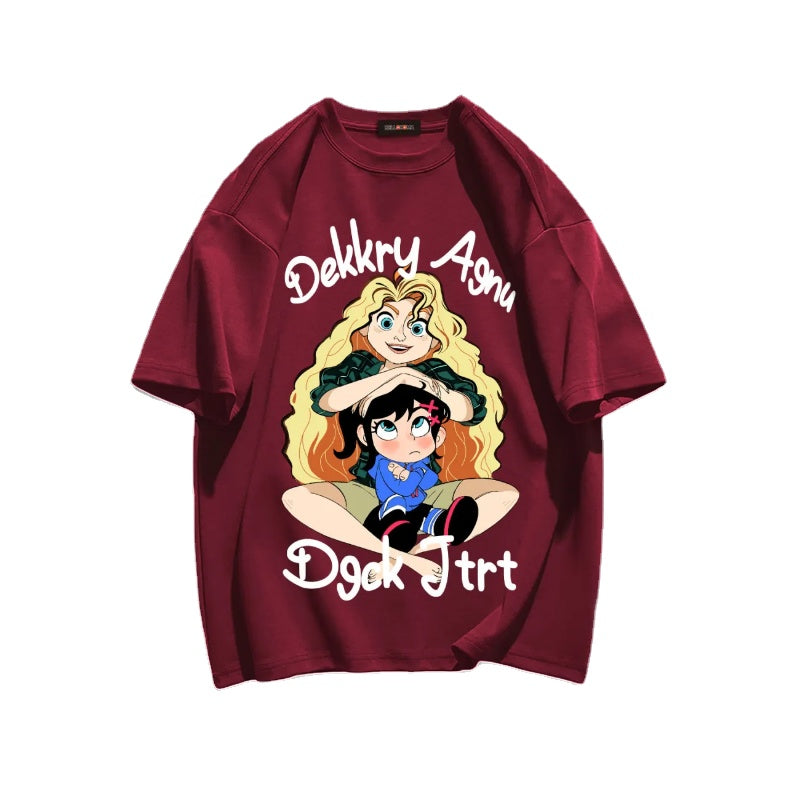 Vintage Cartoon Girl T Shirt Aoklok Kclot