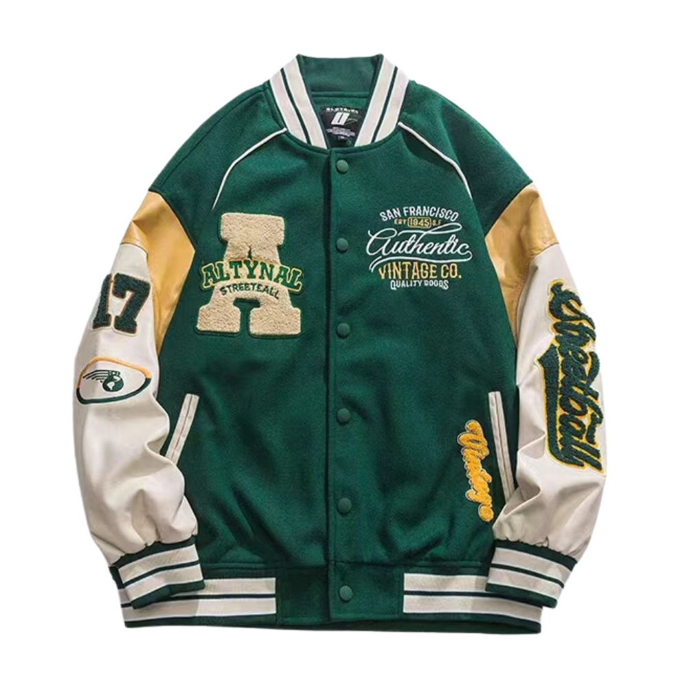 Japanese Contrast Color Artistic Jacket – AokLok (Kclot)