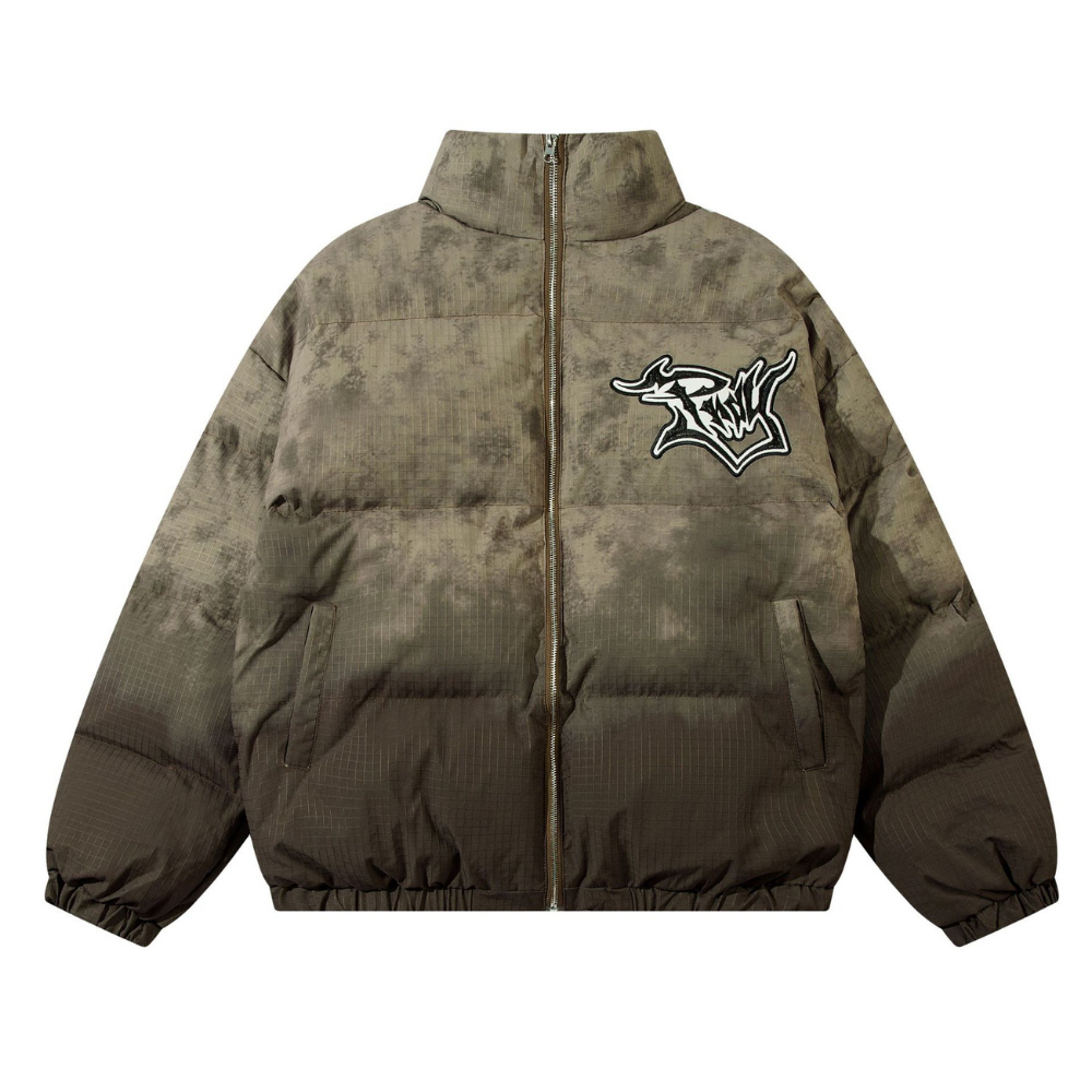 Gothic Letter Hip-Hop Patch Coat – AokLok (Kclot)