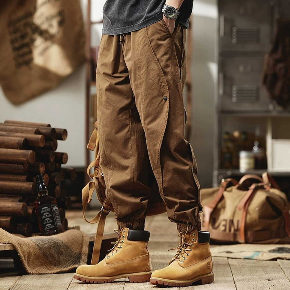 American Retro Logging Workwear Cargo Pants – AokLok (Kclot)