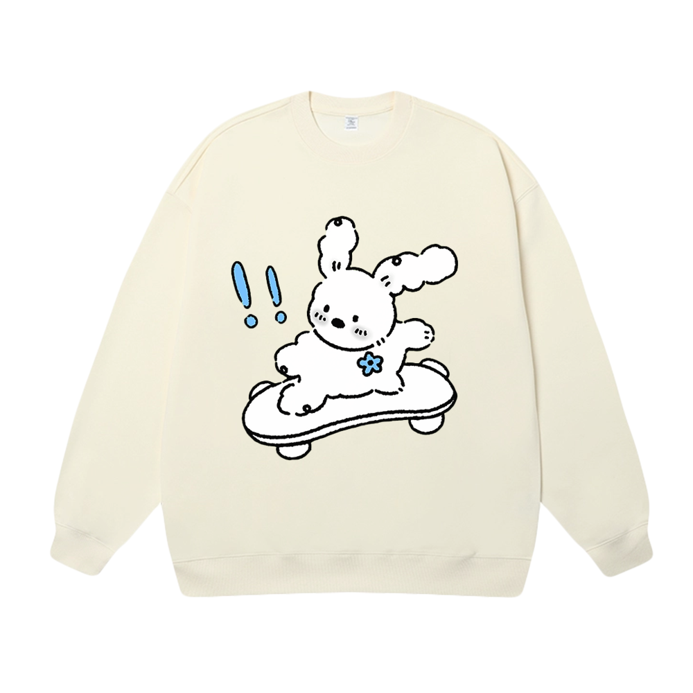 Skateboard Bunny Sweatshirt – AokLok (Kclot)