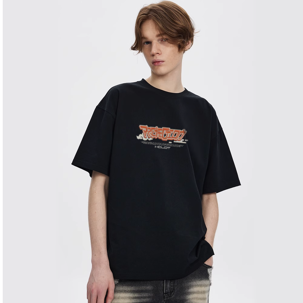 Cartoon Fish Print T-Shirt – AokLok (Kclot)