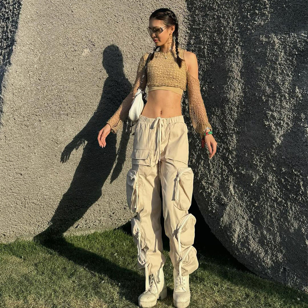 American Y2K Rivet Shoulder Bag – AokLok (Kclot)