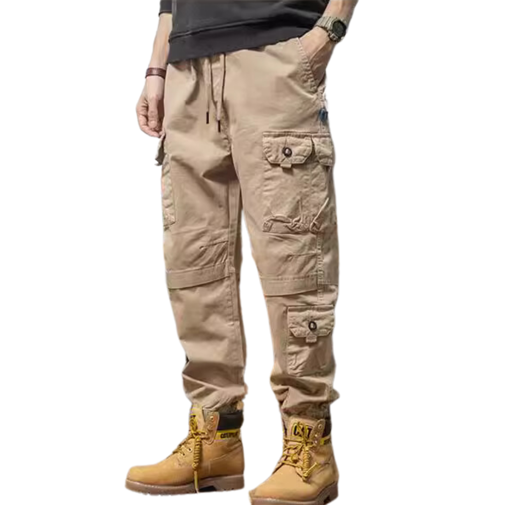 Heavy Multi-Pocket Cargo Pants – AokLok (Kclot)