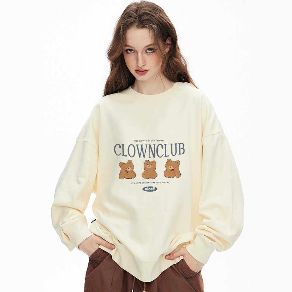 Clown Club Three Bears Sweatshirt – AokLok (Kclot)