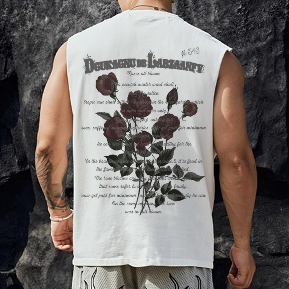 High Street Rosette Letters Vest – AokLok (Kclot)