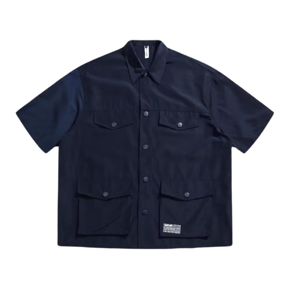 Japanese Multi-Pocket Work Shirt – AokLok (Kclot)