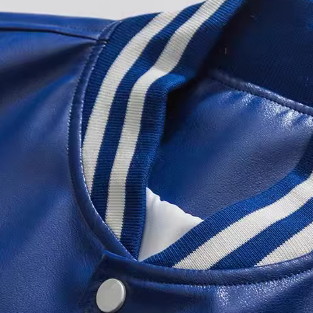 American PU Stitching Varsity Jacket – AokLok (Kclot)