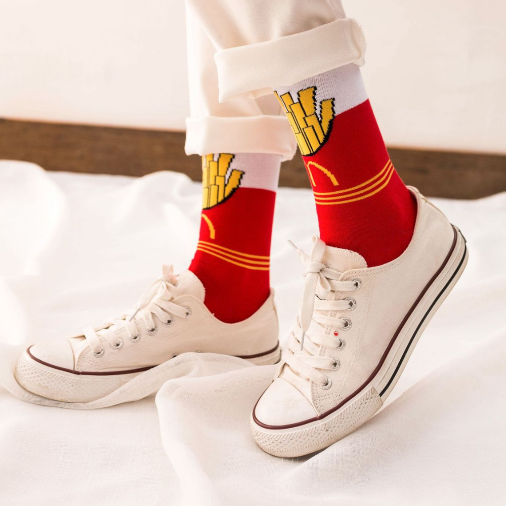 Hamburger French Fries Socks – AokLok (Kclot)