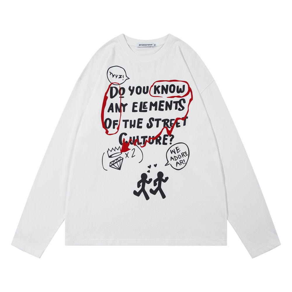 Retro Shadow Art Sweatshirt – AokLok (Kclot)