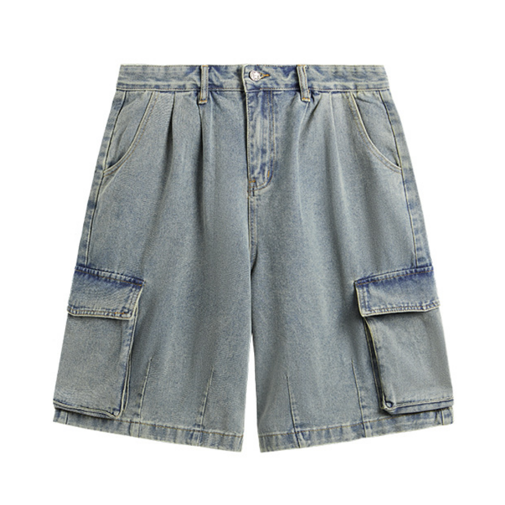 Hip Hop Cargo Denim Shorts – AokLok (Kclot)