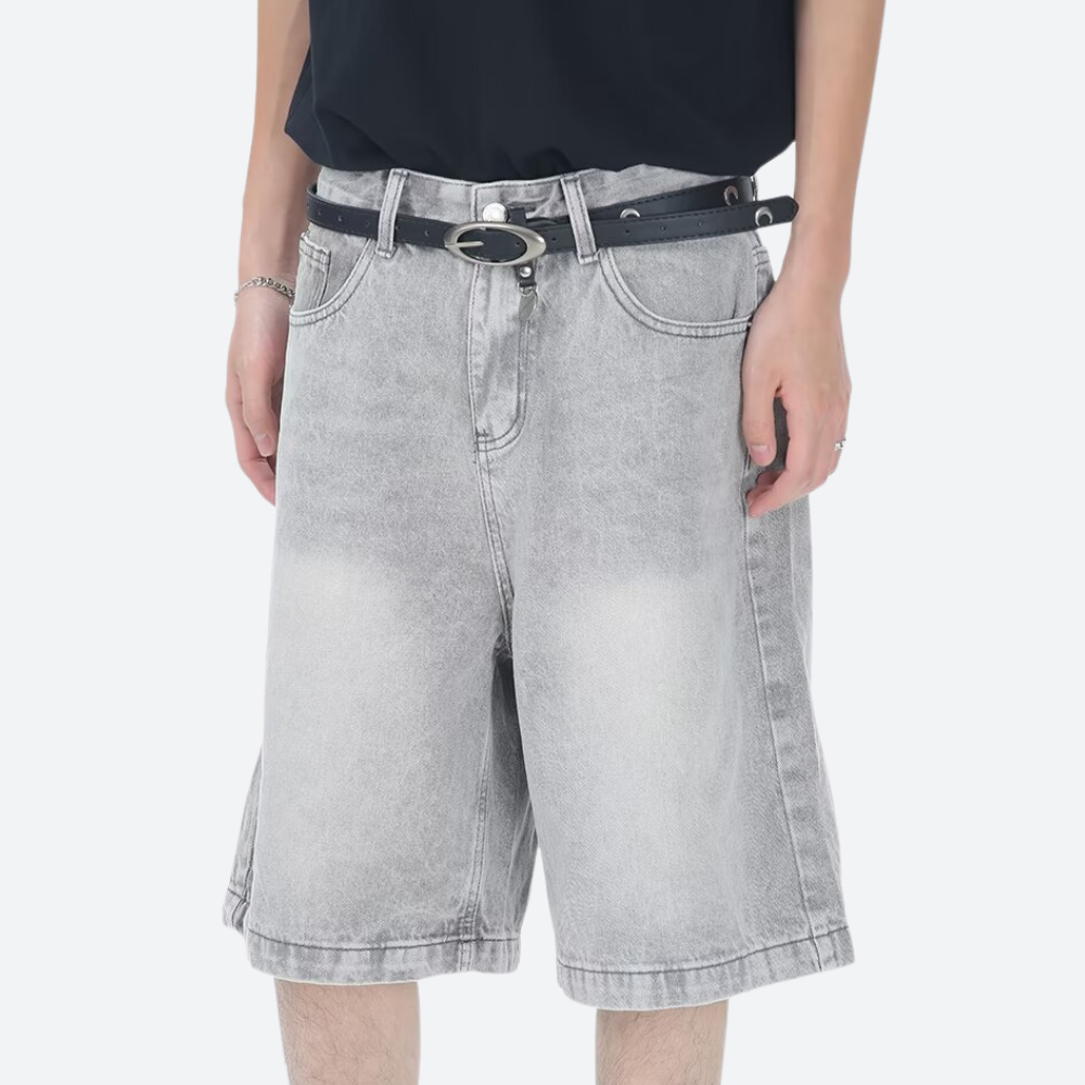 Wasteland Style Denim Shorts – AokLok (Kclot)