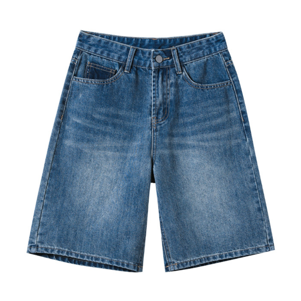 Women's Contrast Color Straight Jorts – AokLok (Kclot)