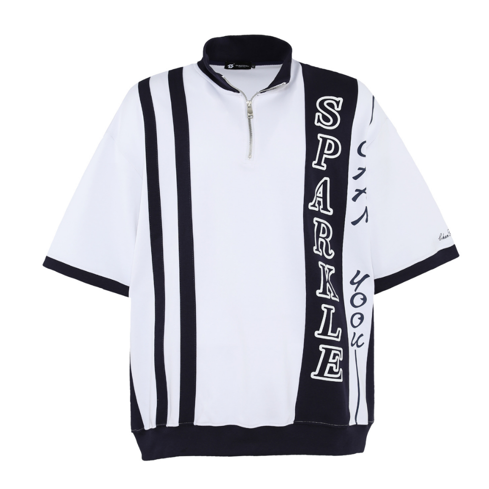Retro Half-Zip Polo Shirt – AokLok (Kclot)