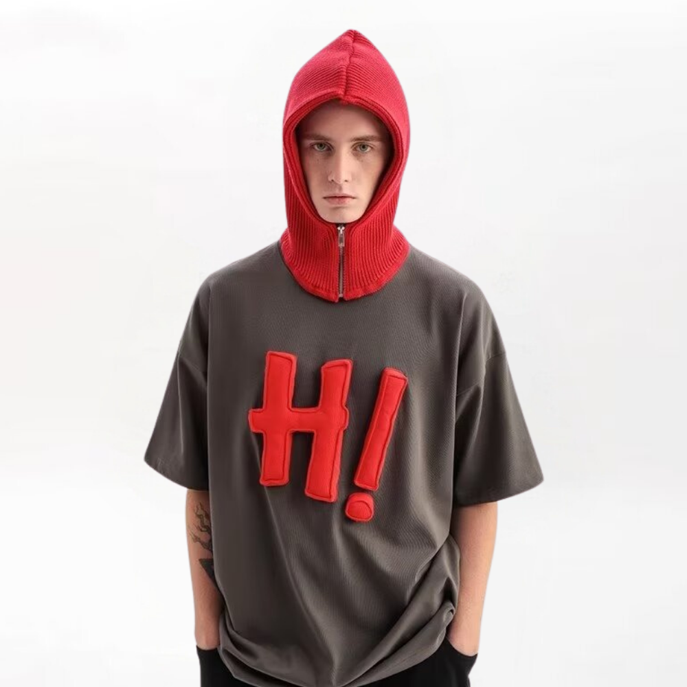 3D Letter Stuffed T-Shirt – AokLok (Kclot)