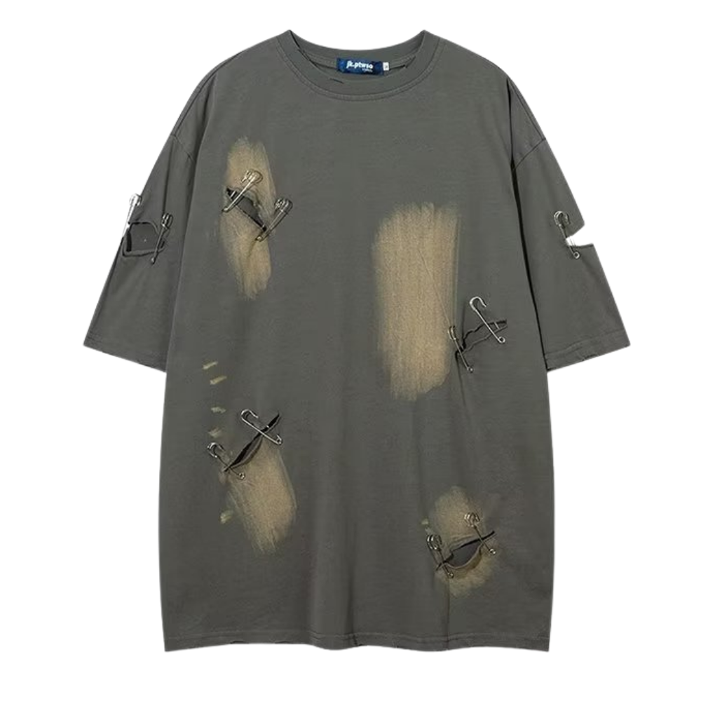 Street Ripped Pin T-shirt – AokLok (Kclot)