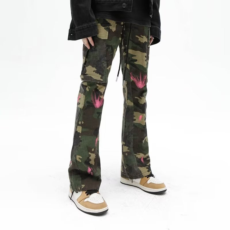 Urban Street Camouflage Splash Jeans – AokLok (Kclot)